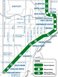 Miami Metro Rail Map - United States Map