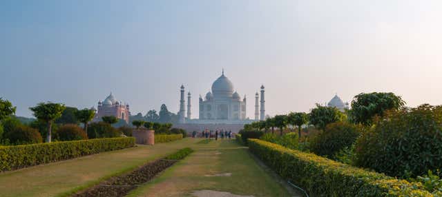 Visite du jardin de Mehtab Bagh et du mausolée d'Itimad-ud-Daulah, Agra