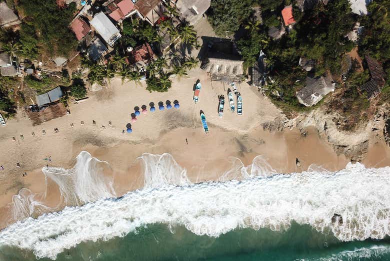 Excursión a la playa Zipolite y Mazunte desde Huatulco