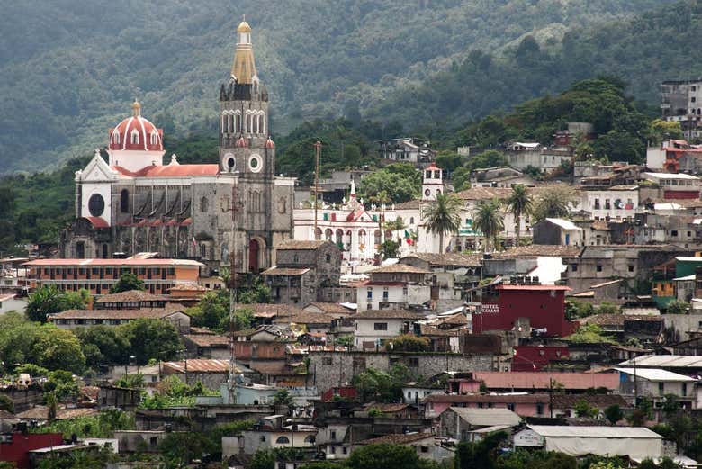 Cuetzalan Puebla Map